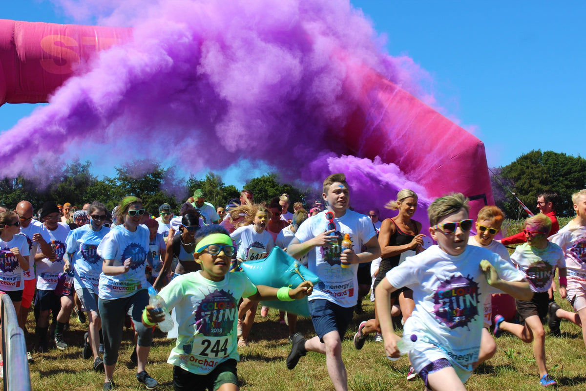 How to Organise a Colour Run – Care Fundraising Supplies