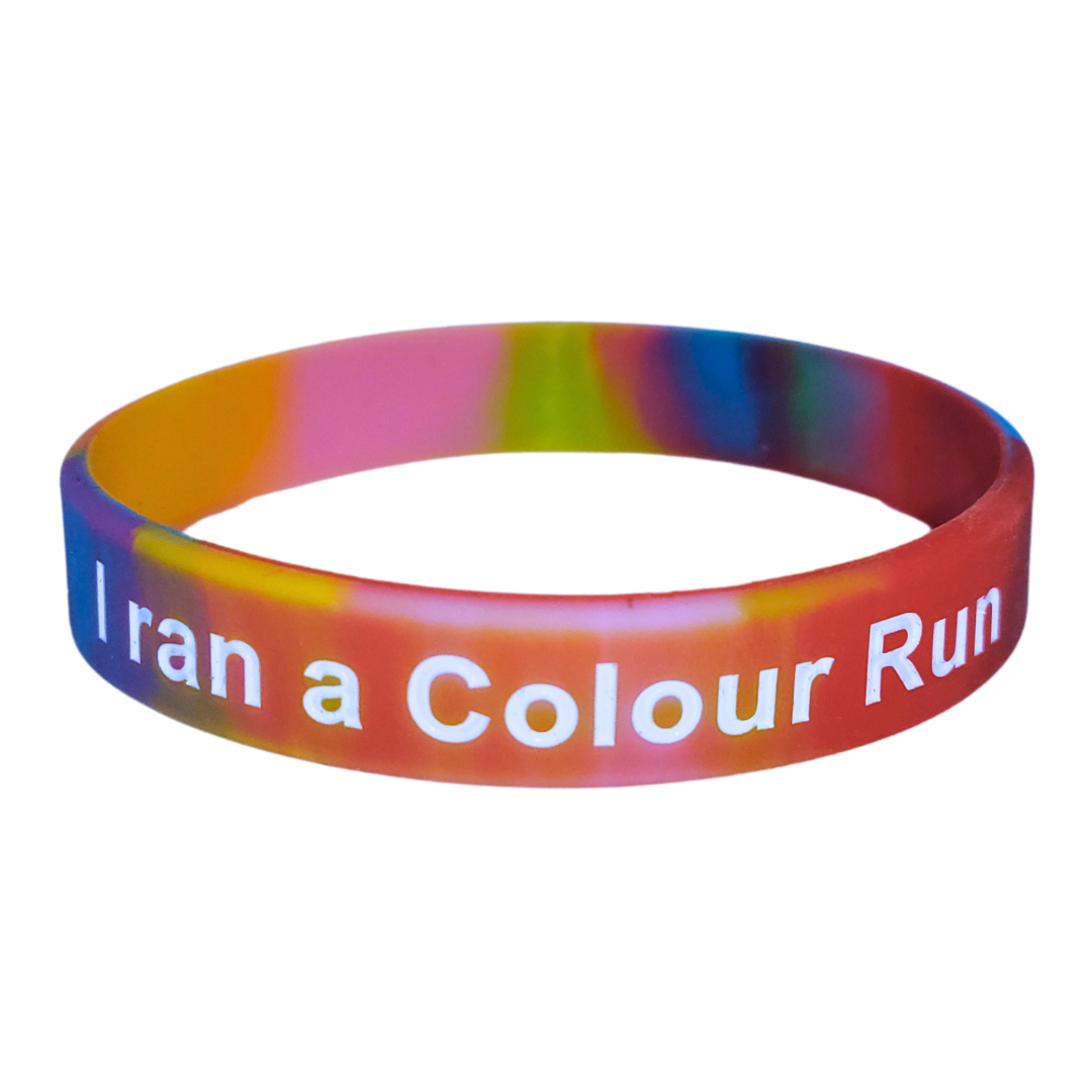 Colour Run Wristbands – Care Fundraising Supplies